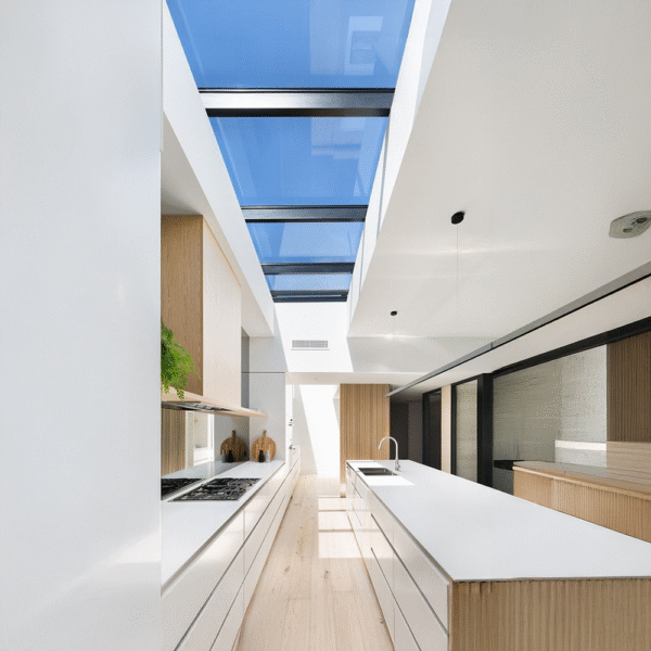 Walkable skylight – The Glass Concept